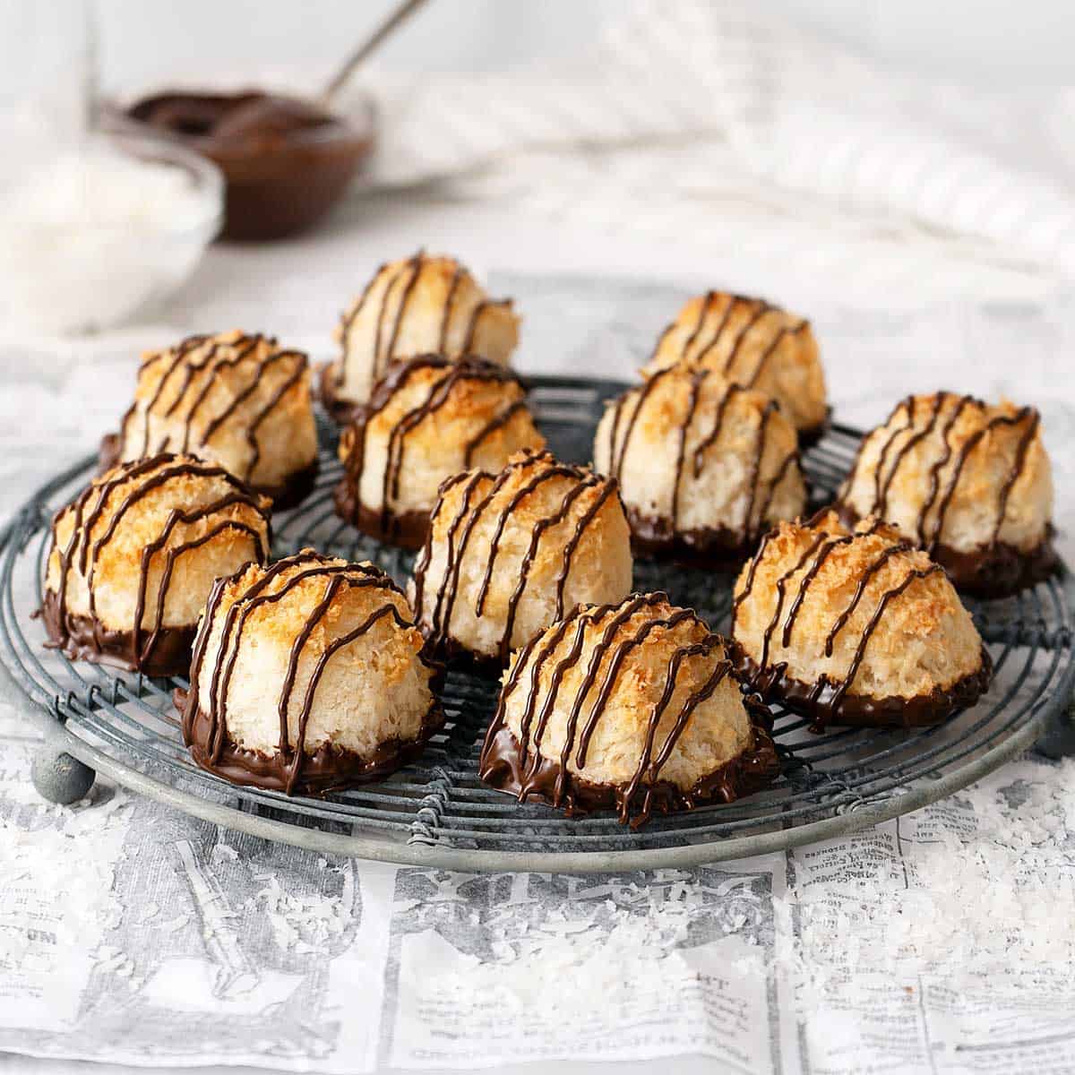 Macaroons de Coco - El Mundo Eats