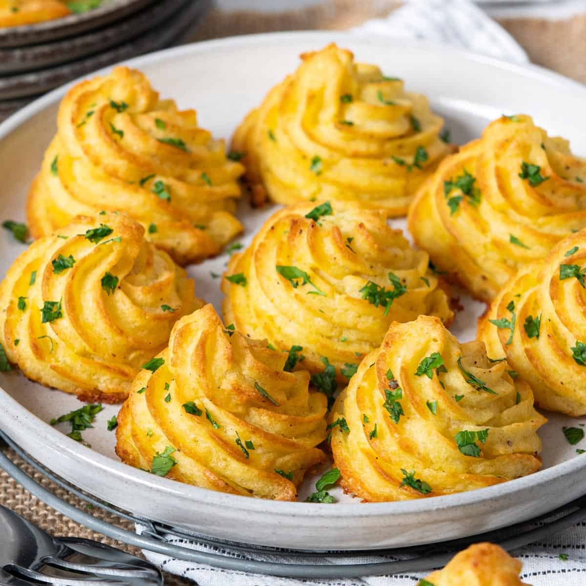 Patatas Duquesa con Queso | El Mundo Eats